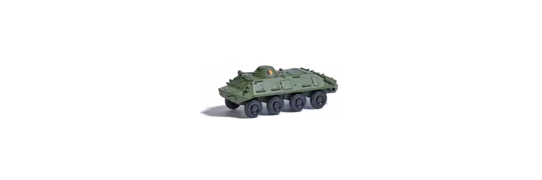 SPW 60-PB mit Geschütz, NVA - Webshop von auTTos.de - Miniaturmodelle